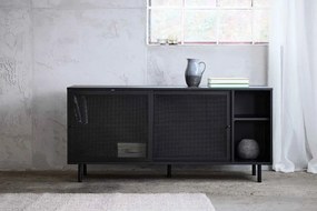 Designová komoda Taiyanna 160 cm černá