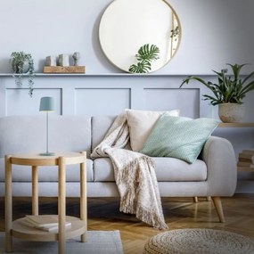Brilliant G90939/04  Venkovní AKU stolní lampa KAAMI modrá USB-C
