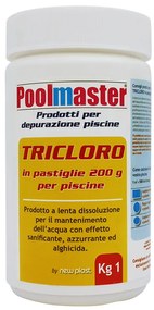 Poolmaster TriCHLOR tablety 200 g (1 kg)
