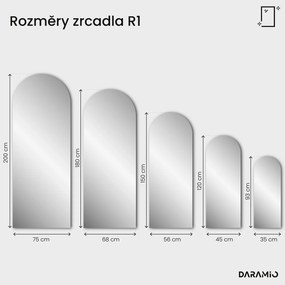 Obloukové zrcadlo Pure R1