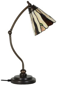 Stolní lampa Tiffany Vallois – 27x51 cm