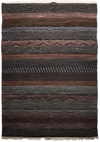 Diamond Carpets koberce Ručně vázaný kusový koberec Black Melange DE 2006 Multi Colour Rozměry koberců: 120x170