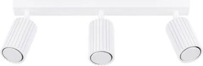 Stropní svítidlo SOLLUX KARBON 3L bílá GU10 3x10W bez žárovek SL.1543