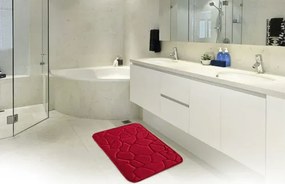 Koberce Breno Koupelnová předložka 0133 red, Červená, 50 x 80 cm