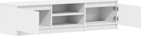 vidaXL TV stolek 140 x 40 x 35,5 cm kompozitní dřevo [800648] Barva: dub sonoma