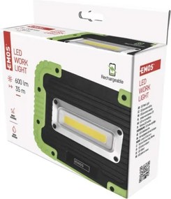 Pracovní nabíjecí LED svítidlo EMOS P4534 5W 600lm Li-Ion 3000mAh