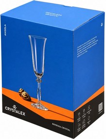 Crystalex sklenice na šumivé víno Angela 190 ml 6 ks