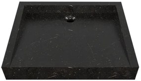 Indera Belua Black 55377 Umyvadlo z přírodního kamene