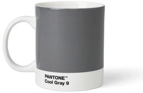 Šedý porcelánový hrnek 375 ml Cool Gray 9 – Pantone
