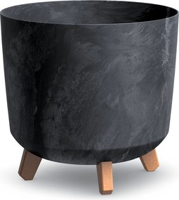 Prosperplast Květináč »Gracia Tubus«, 285x298 mm, betonový efekt. (antracitová)