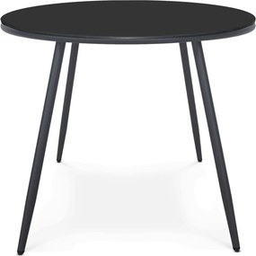 Zahradní stůl 90x90cm AZT-L1352 GREY, kov, šedá