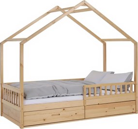 Postel Montessori BIANKA, 90x200, masiv přírodní Kondela 0000396818