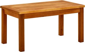 Zahradní konferenční stolek 70 x 40 x 36 cm masivní akácie 316399