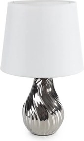 Lampa 27x40 Reina stříbrná