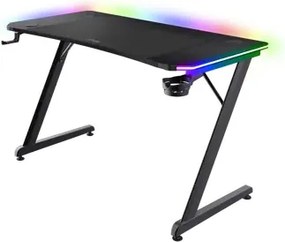 Trust GXT 710 Luminus Pro RGB černá / Herní stůl / RGB podsvícení / be