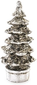 Vánoční dekorace stromeček stříbrný 140667