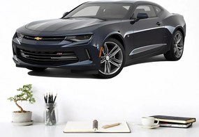 Chevrolet Camaro textilní přelepitelná samolepka na zeď 48 x 22 cm
