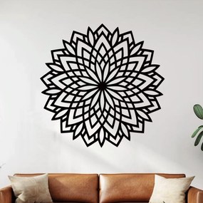 dřevo života Mandala DOBRÉ NÁLADY Rozměry (cm): 40x40, Barevný vzor: Černá