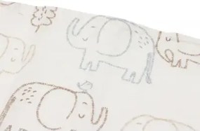 Jollein Pleny 3 ks 70x70 cm Elephant Tales