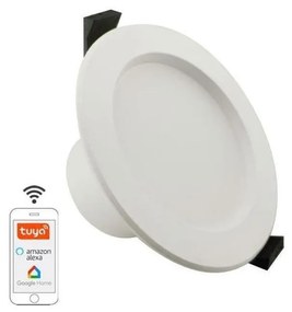NEDES LED Stmívatelné koupelnové svítidlo LED/10W/230V 3000K-6500K Wi-Fi Tuya IP44 ND3335