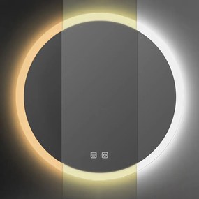 Tutumi Tutumi, kulaté LED koupelnové zrcadlo 50cm FFJ50, HOM-02836