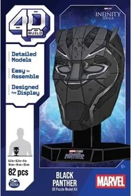 4D BUILD 3D Puzzle Marvel Black Panther / 82 dílků / od 12 let