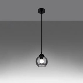 Závěsné svítidlo SOLLUX ALINO 1 černé E27 1x60W bez žárovky SL.1141