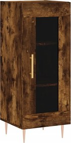 Skříň highboard kouřový dub 34,5 x 34 x 180 cm kompozitní dřevo 3199422