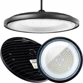 Hermetická Led průmyslová závěsná lampa Ufo IP65 HighBay 100W 15000lm