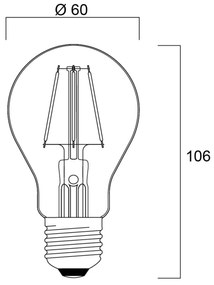 Sylvania ToLEDo Retro LED žárovka E27 4,1W zelená