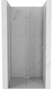 Mexen Lima skládací sprchové dveře 120 cm, Průhledné, Chromovaná - 856-120-000-01-00