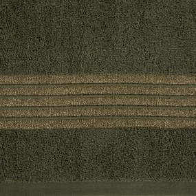 BAVLNĚNÝ RUČNÍK LILA 70X140 CM OLIVOVÁ