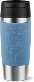 Emsa Travel Mug Classic 0,36l modrá / Termohrnek / nerezová ocel / sil