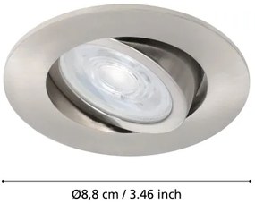 Eglo 99672 - LED RGBW Stmívatelné podhledové svítidlo SALICETO-Z LED/5W/230V