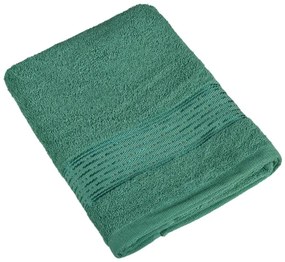 Bellatex Froté ručník a osuška kolekce Proužek tmavá zelená velikost Osuška - 70x140 cm