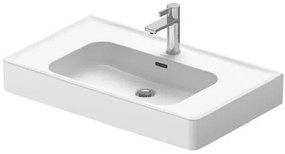 Duravit Soleil by Starck - Umyvadlo nábytkové 800x480 mm, s přepadem, otvor pro baterii, bílá 2377800000