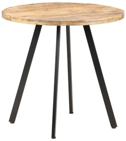 Jídelní stůl 80 cm hrubé mangovníkové dřevo 320483