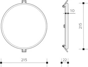 LED podhledové svítidlo Panlux ROUND 24W IP66 4000K PN14300009