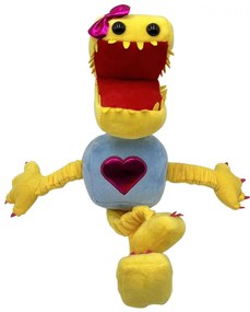 Boxy Boo/Poppy Playtime plyšová hračka Varianta: žlutý se srdíčkem - 35 cm