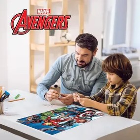 PRIME 3D Puzzle Avengers / 3D efekt / 300 dílků / 31 x 46 cm