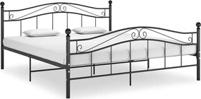 vidaXL Rám postele kov 160 x 200 cm [325001] Barva: Černá