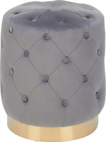 XXXLutz TABURET, dřevo, kov, textil, 37,5/40/37,5 cm Xora - Taburety - 000239003401