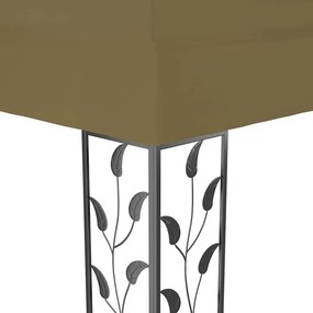 Altán 6 x 3 m taupe 180 g/m² 312245