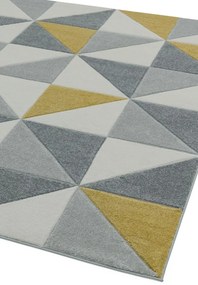 Žlutý koberec Furla Cubic Ochre Rozměry: 160x230 cm
