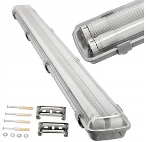 BERGE LED hermetické svítidlo IP65 - 120 cm pro dílnu