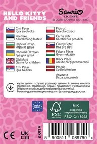 TREFL Černý Petr Hello Kitty / Karetní hra / 25 karet