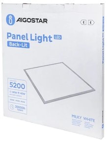 Aigostar - LED Podhledový panel LED/40W/230V 3000K/4000K/6500K 60x60cm bílá