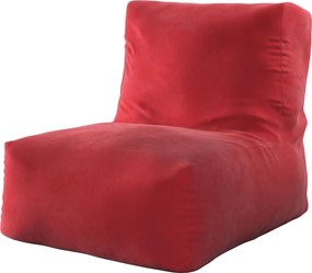 Vakové křeslo s výběrem látky barva červená látka lesklé, sametová