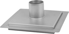 BPS-koupelny Čtvercový sprchový odtokový žlab DL08-QUBE-G3  15x15 cm, satén