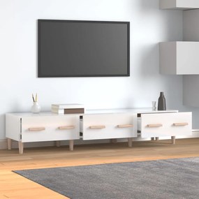 vidaXL TV skříňka 150 x 34,5 x 30 cm kompozitní dřevo [817508] Barva: Betonová šedá